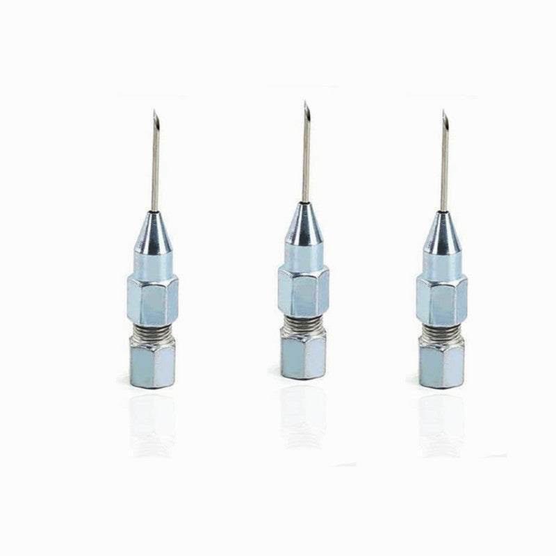 Needle adapter for oil-filled or difficult-to-grease areas, suitable f ...